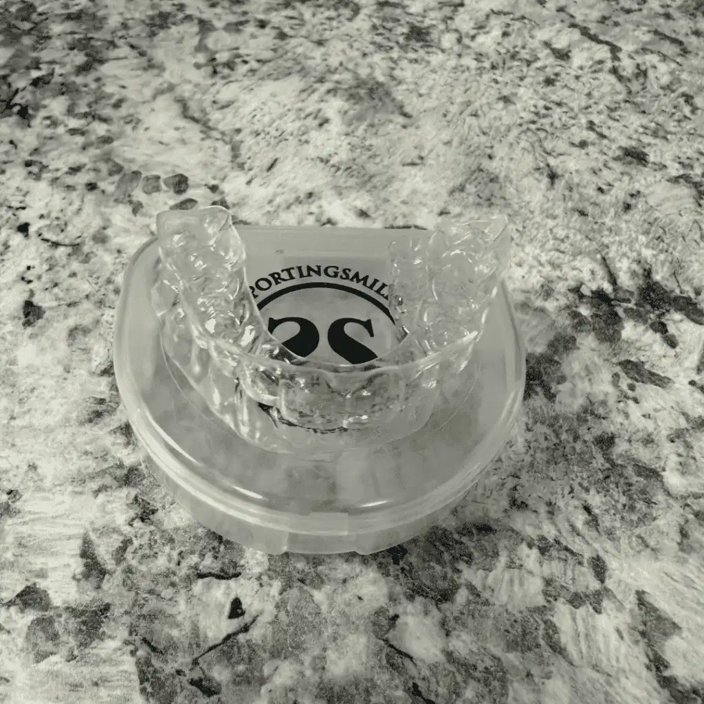 Essix Retainer With Tooth Replacement - SportingSmiles Dental