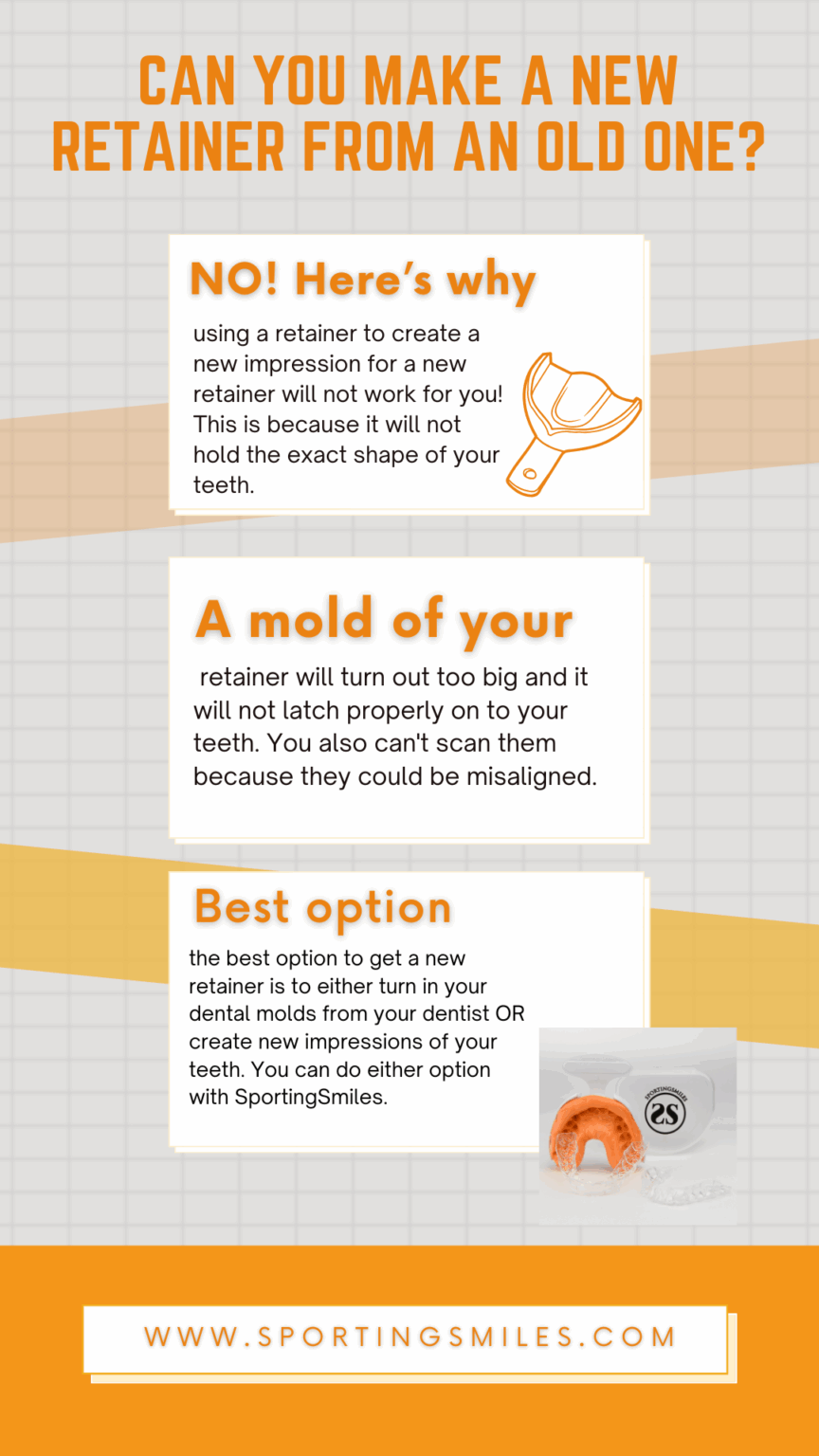 Can You Make a New Retainer From an Old One? - SportingSmiles Dental